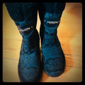 Coach | Shoes | Coach Snow Boats | Poshmark